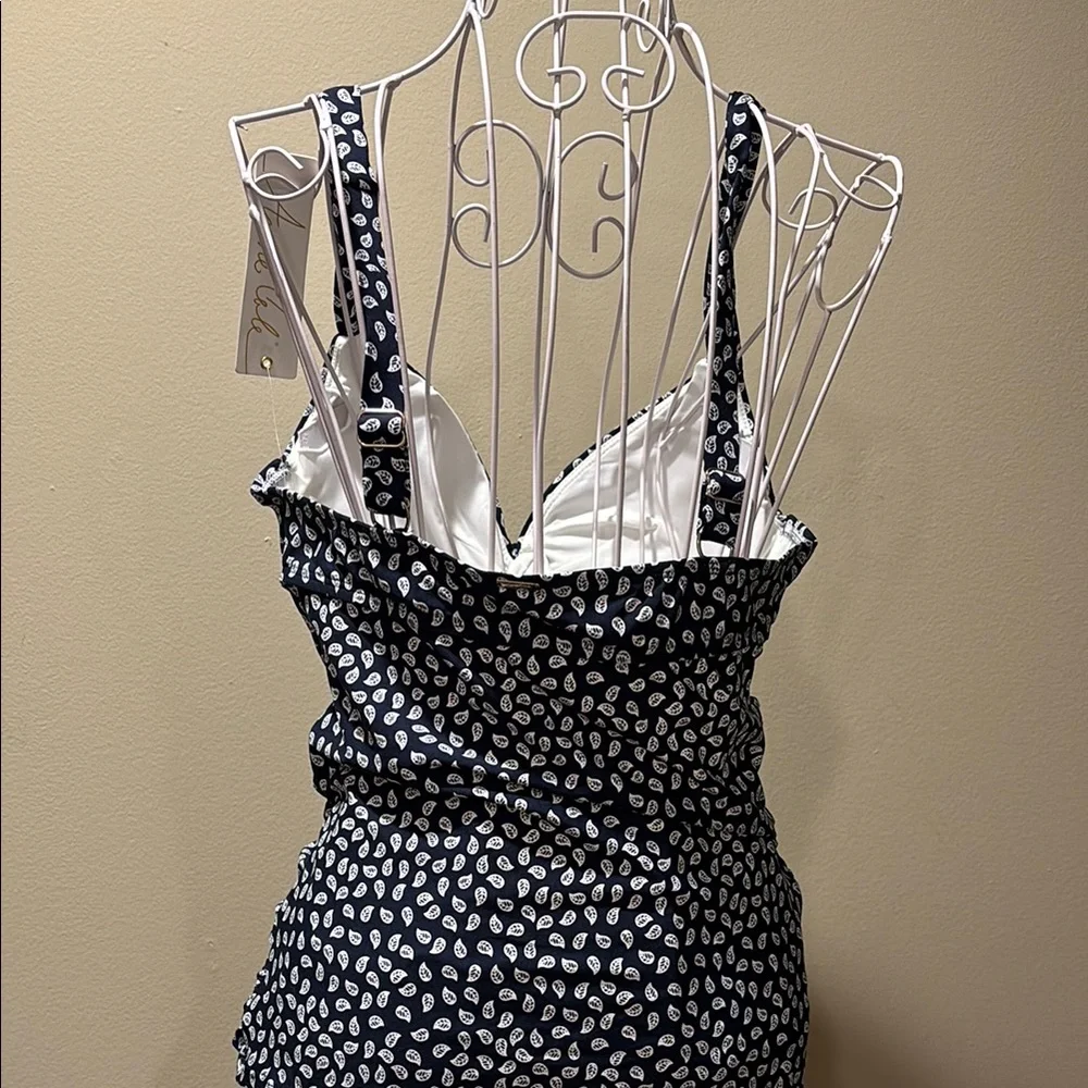 Anne Cole | Swim | Anne Cole Black And White Tankini Nwt | Poshmark
